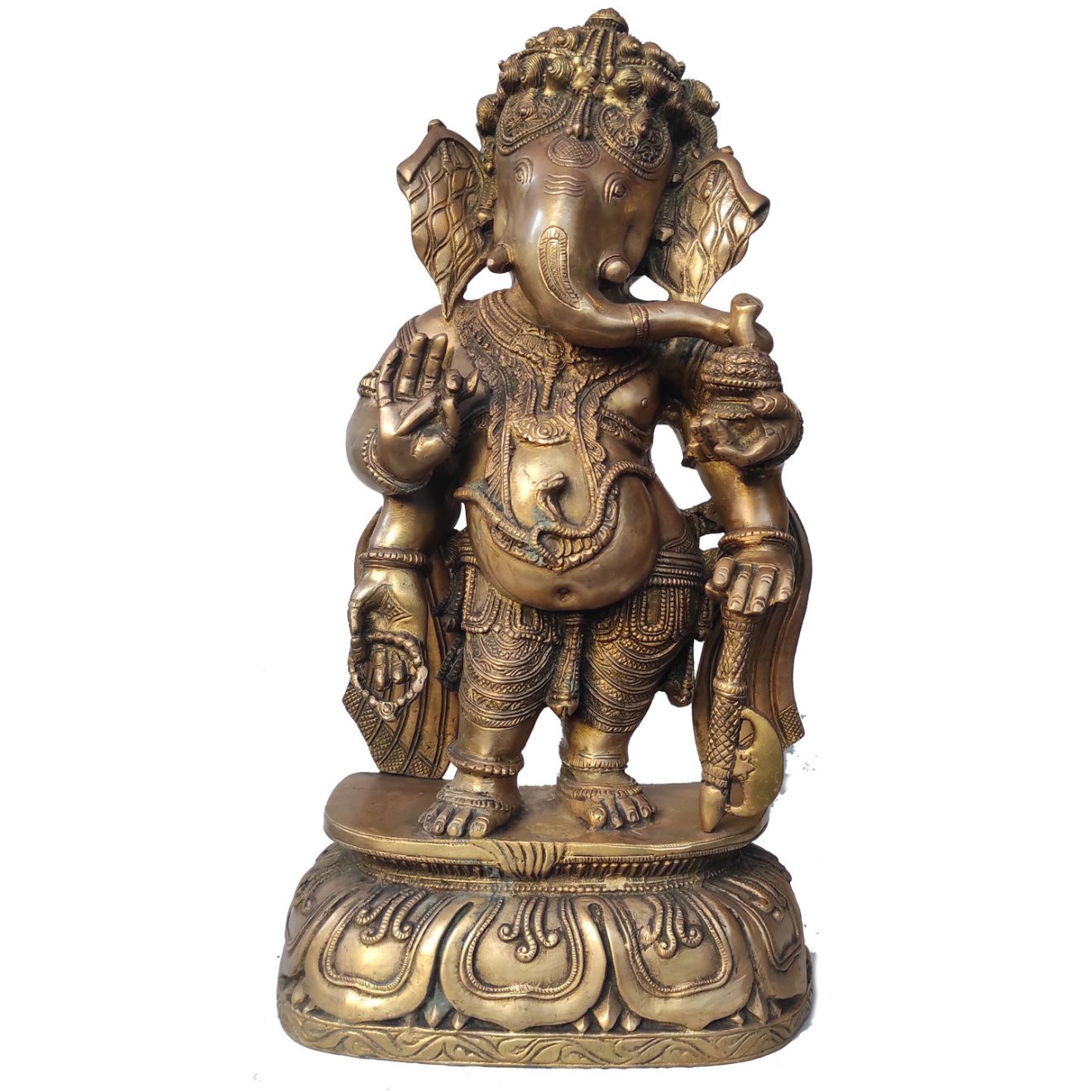 Statue de Ganesh dieu à tête d'éléphant - IndianShop Boutique indienne
