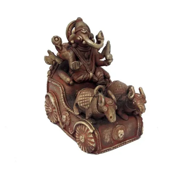 Statue Ganesh en bronze - Inde - Indian Shop Boutique indienne